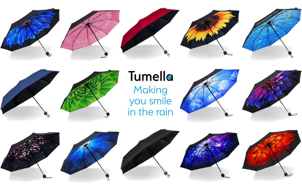 Tumella Umbrellas | Strong, Lightweight & Compact